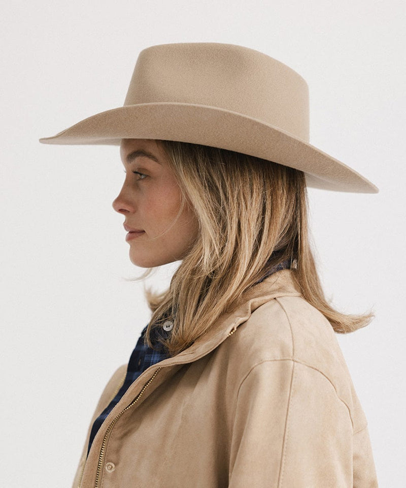 Dean Rancher Cowboy Hat | Women’s Western Pinched Crown Cowgirl Hat
